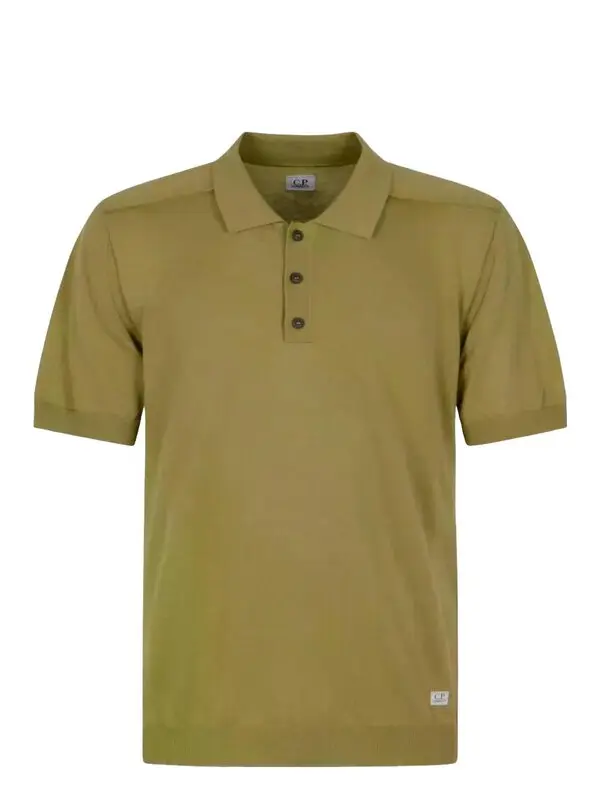 C.P. COMPANY Short-sleeve Polo Shirt - Green