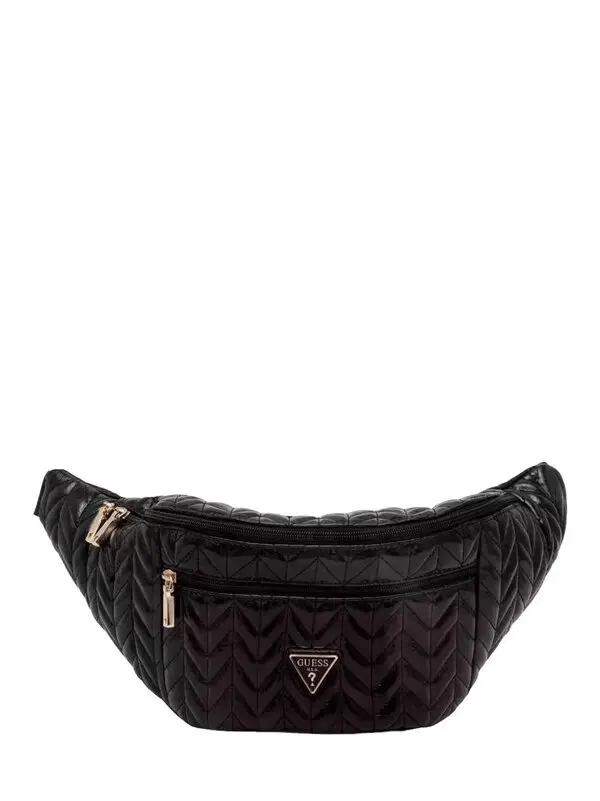 Guess Quilted Belt Bag - Black