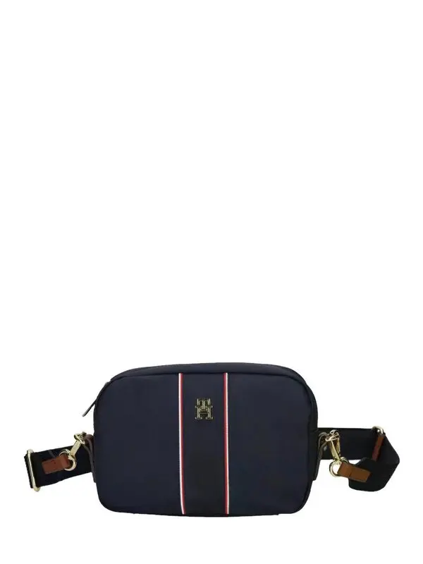 Tommy Hilfiger Logo Stripe Crossbody Bag - Blue