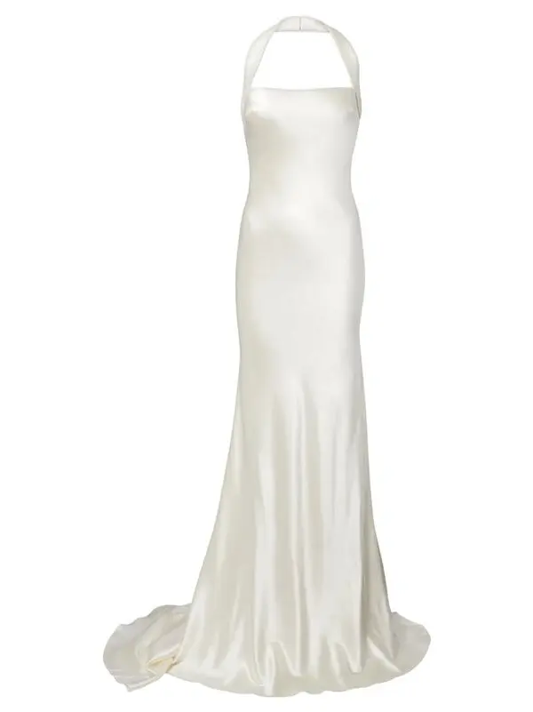DANIELLE FRANKEL Presley Gown - White