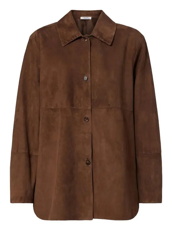 Max Mara Suede Jacket - Brown