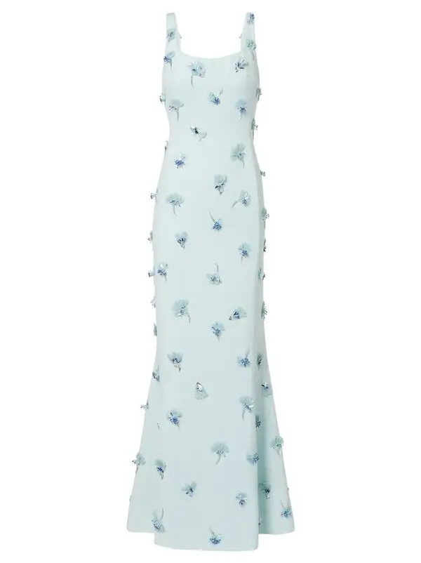Simkhai Embellished Gown - Blue