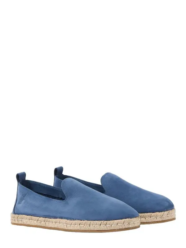ANCIENT GREEK SANDALS Nomas Leather Espadrilles - Blue