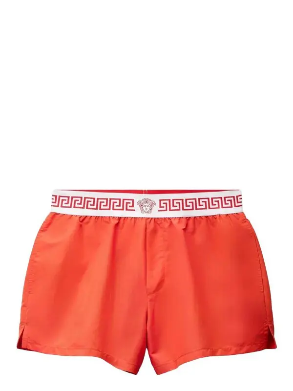 Versace Greca Medusa Swim Shorts - Red