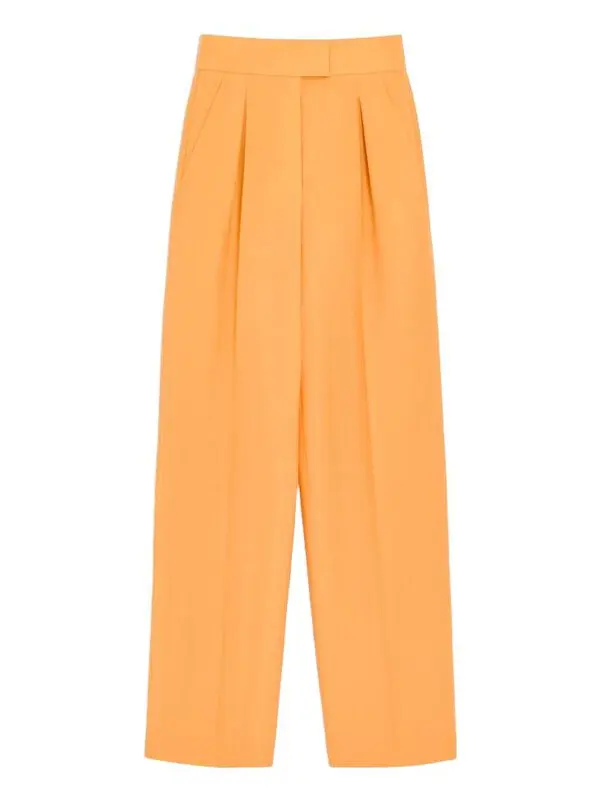 Valentino Garavani British Mohair Trousers - Orange