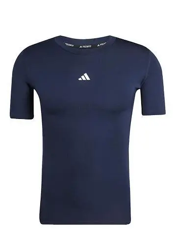 Adidas Techfit Compression Short Sleeve Tee - Legend Ink