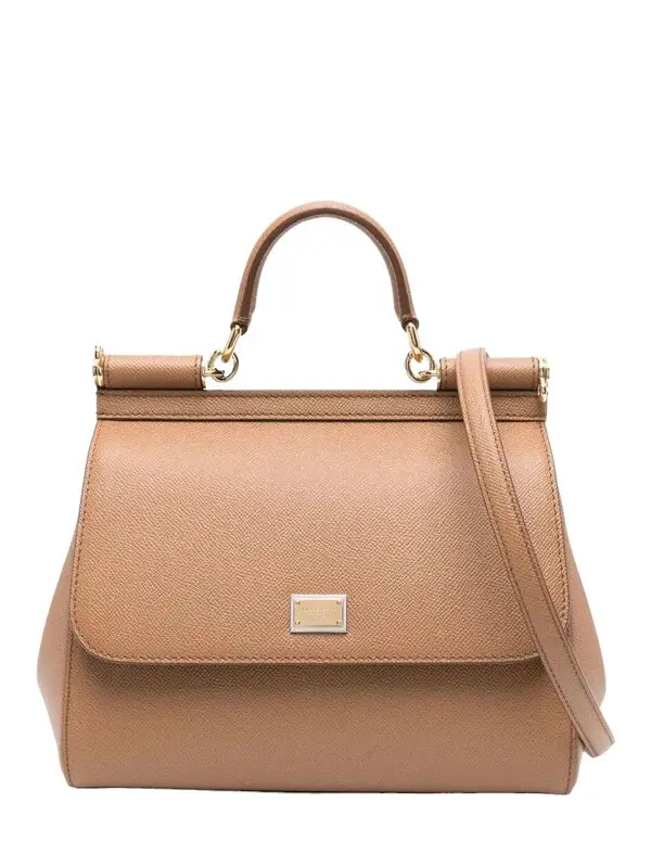Dolce & Gabbana Large Sicily Handbag - Brown