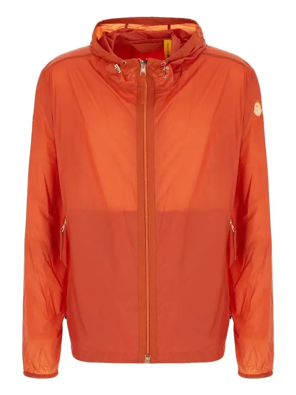 Moncler Hooded Zip-up Jacket - Multicolor