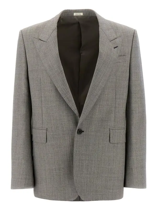 Alexander McQueen Wool Blazer - Multicolor