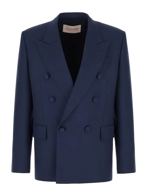 Valentino Garavani Double-breasted Blazer - Multicolor