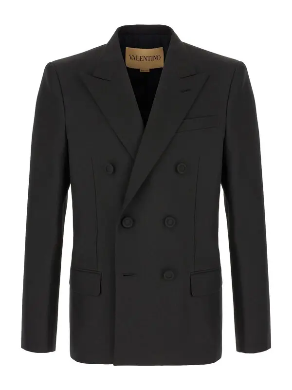 Valentino Garavani Double-breasted Blazer - Multicolor