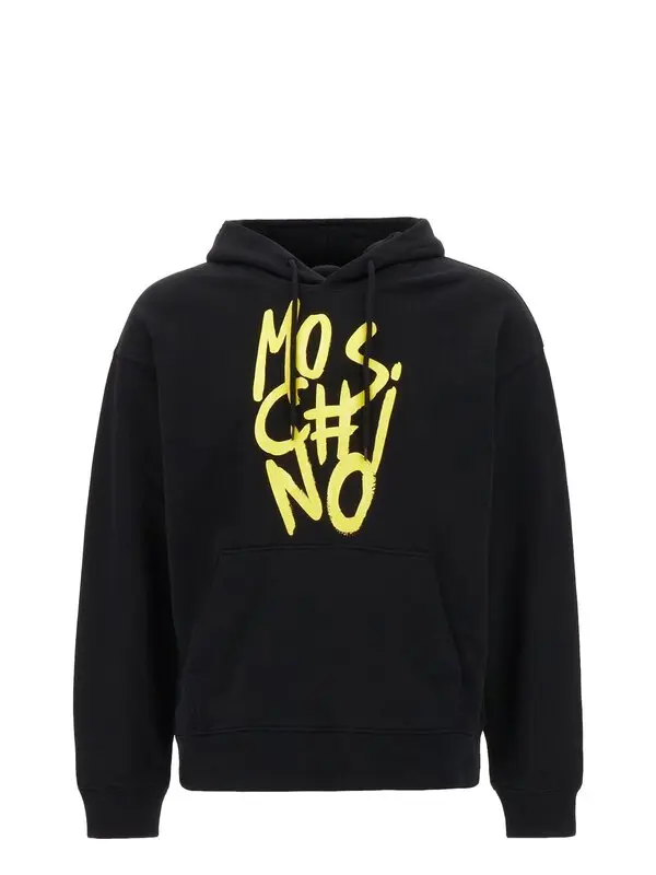 Moschino Graphic Print Hoodie - Multicolor