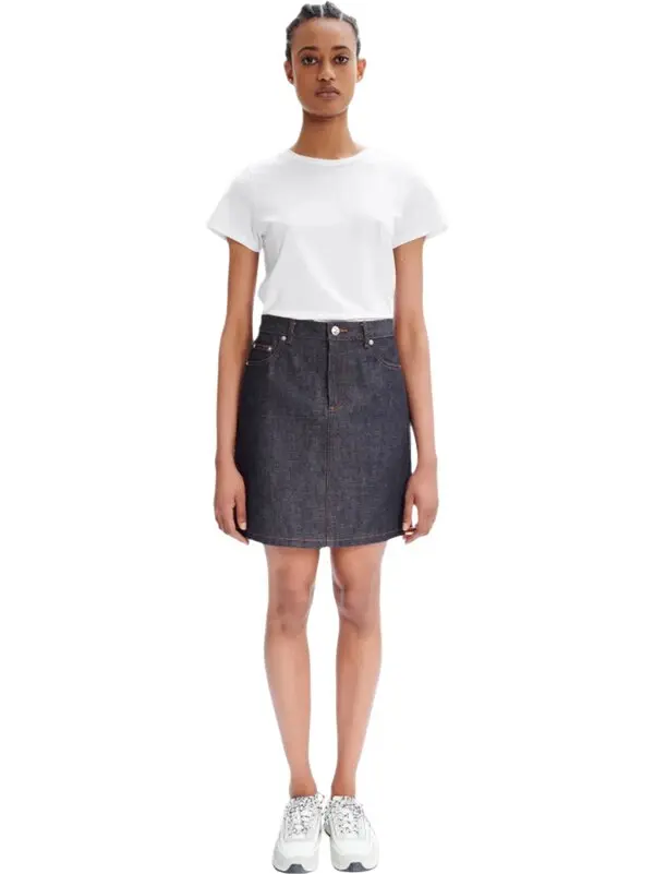 A.p.c. Standard Selvedge Denim Skirt - Indigo