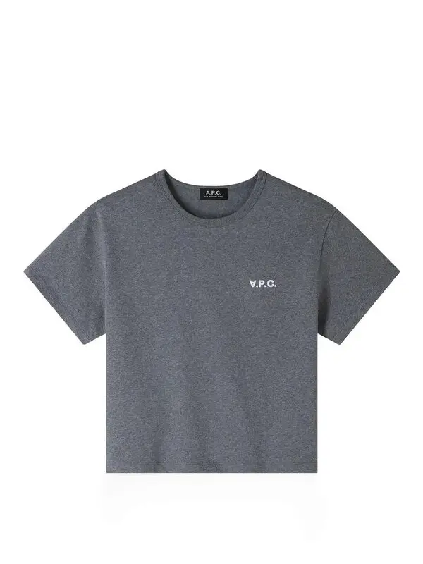 A.p.c. Boxy T-shirt - Anthracite