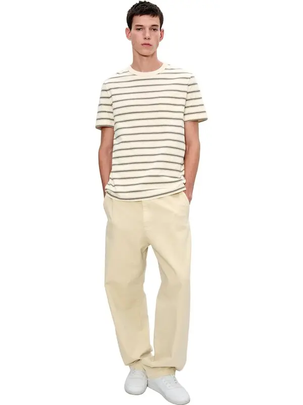 A.p.c. Striped T-shirt - Ecru
