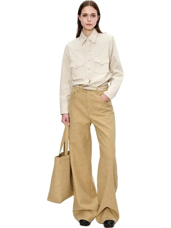 A.p.c. Western Shirt - Putty