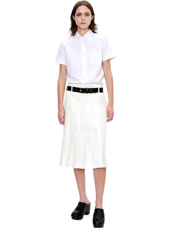 A.p.c. Short Sleeve Uniform Shirt - White