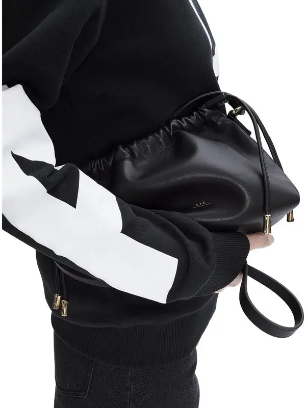 A.p.c. Ninon Mini Bag - Black