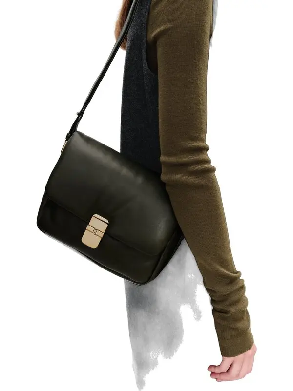 A.p.c. Grace Soft Bag - Dark Khaki