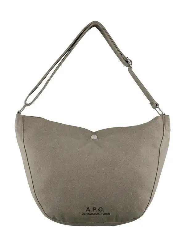 A.p.c. Journal Small Satchel - Khaki Green