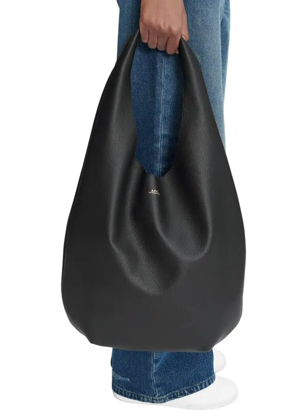 A.p.c. Le Neige Tote Bag - Black