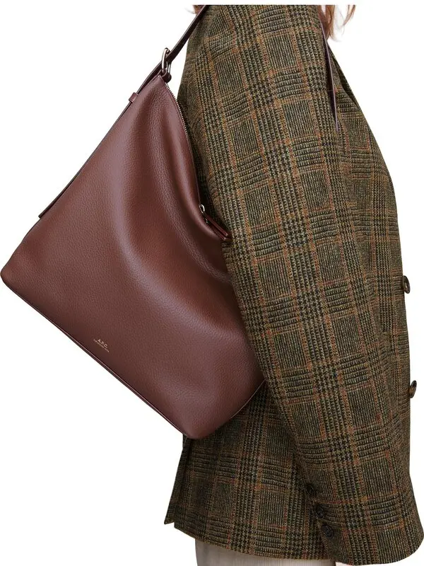 A.p.c. Vera Shoulder Bag - Hazelnut