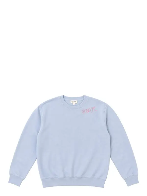 LoveShackFancy By Chep Soho Embroidered Sweatshirt - Blue
