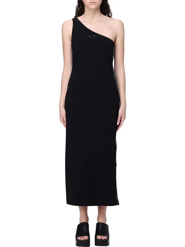 Patrizia Pepe Draped Maxi Dress - Black