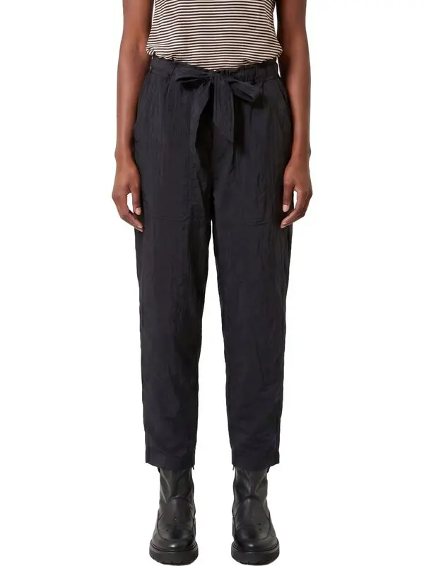 Isabel Marant Étoile Cotton Blend Trousers - Black