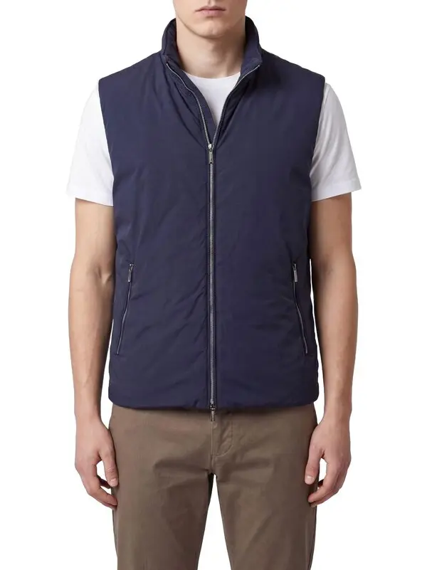 MOORER Suit Vest - Blue