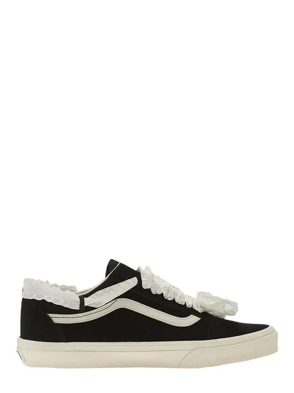VANS Old Skool Sneakers With Ruffle Detailing - Black