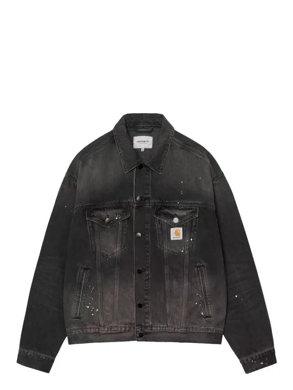 Carhartt Work In Progress Helston Denim Jacket - Black