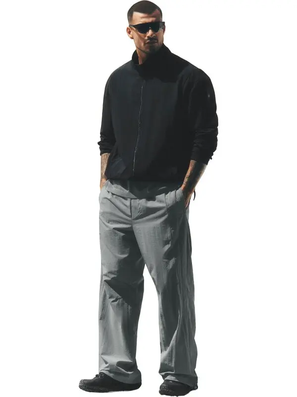 Alo Yoga Takeaway Track Straight Leg Pants - Monument
