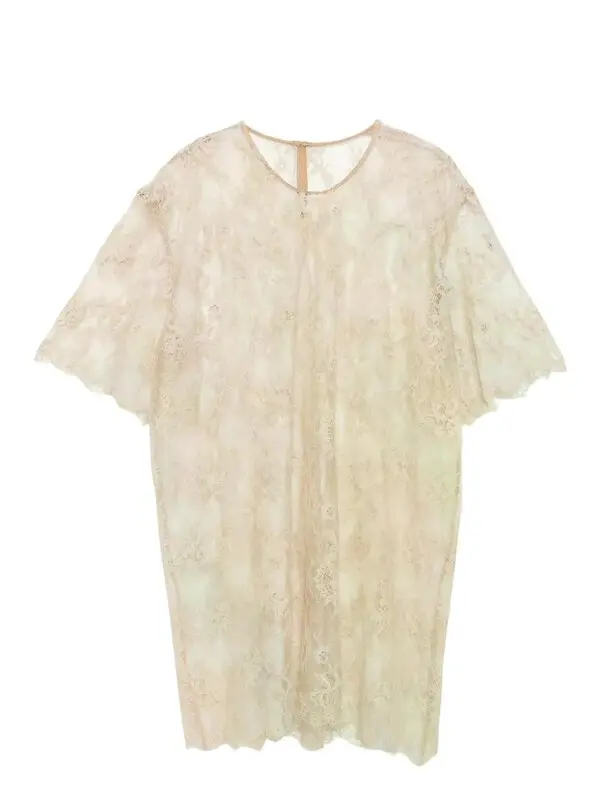JNBY Embroidered Lace T-shirt - Neutrals