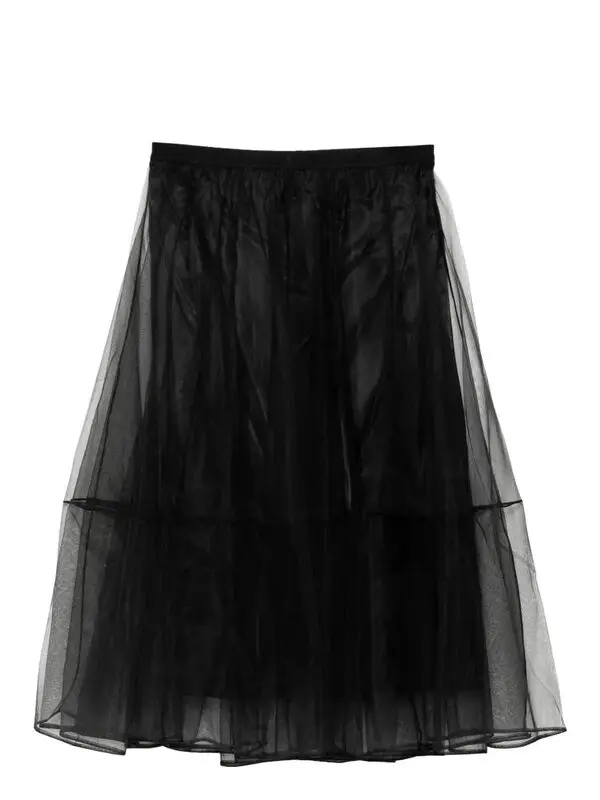 JNBY Tulle A-line Skirt - Black