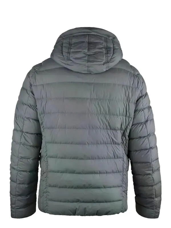 PARAJUMPERS Padded Zip-up Hooded Jacket - Grey