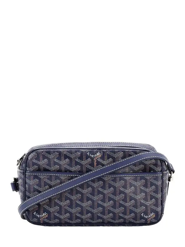 Goyard Cap Vert Bag Coated Canvas - Blue