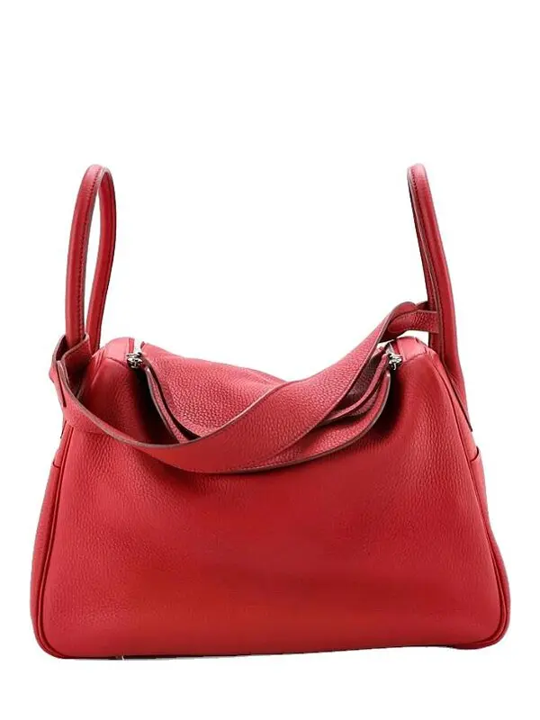 Hermès 34 Lindy Bag Clemence - Red