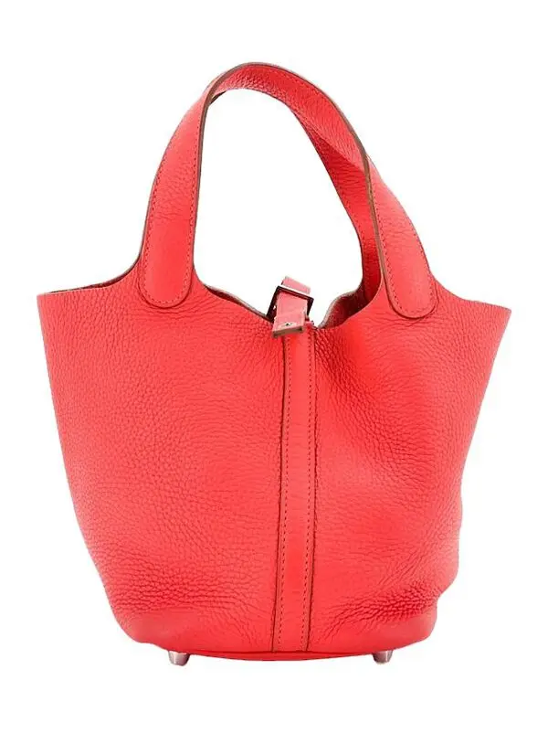 Hermès Pm Picotin Bag Clemence - Pink