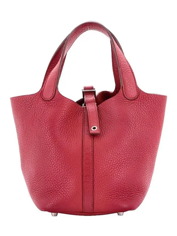 Hermès Pm Picotin Bag Clemence - Pink