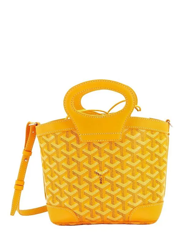 Goyard Mini Beluga Bag Coated Canvas - Yellow