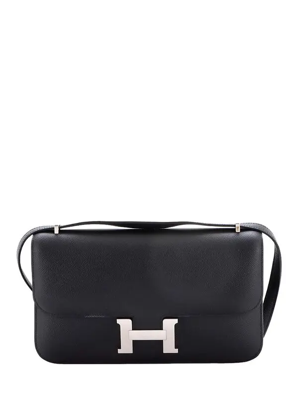 Hermès 25 Constance Elan Bag Epsom - Black