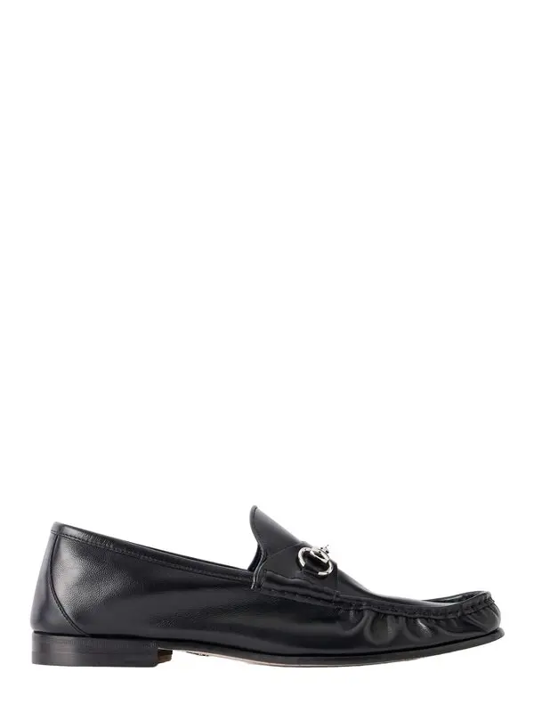 Gucci Lugano Horsebit Loafers - Black
