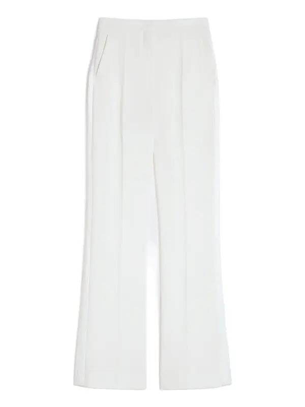 Max Mara Cady Tailored Trousers - White