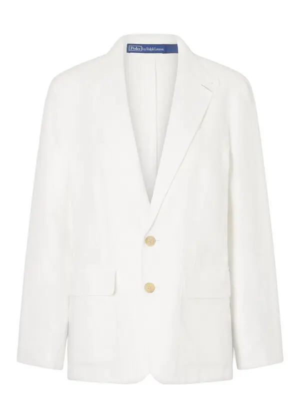 Polo Ralph Lauren Linen Blazer - White