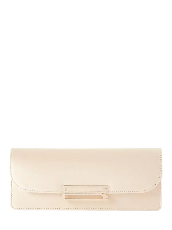 Victoria Beckham Dorian East-west Clutch - Gold