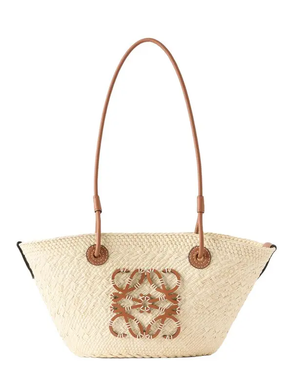 Loewe Anagram Basket Shoulder Bag - Neutral