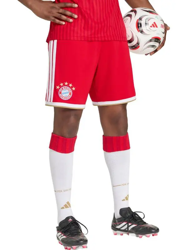 Adidas Fc Bayern Munich 26/27 Home Shorts - Better Scarlet