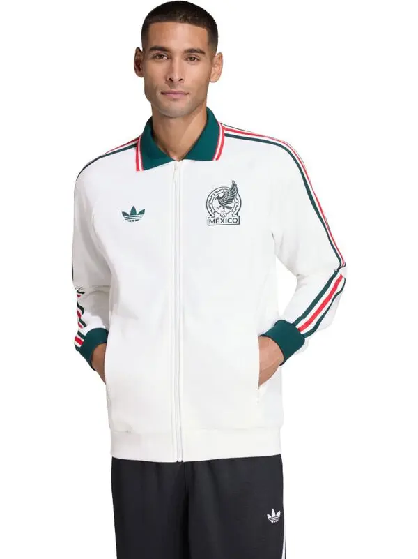 Adidas Mexico Away Anthem Track Jacket - White