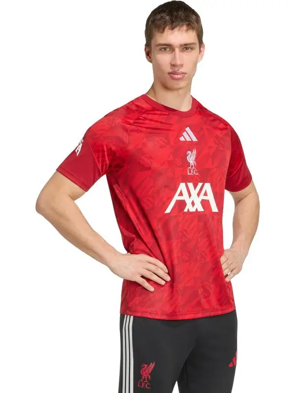 Adidas Liverpool Fc 26/27 Pre-match Jersey - Active Maroon / Better Scarlet